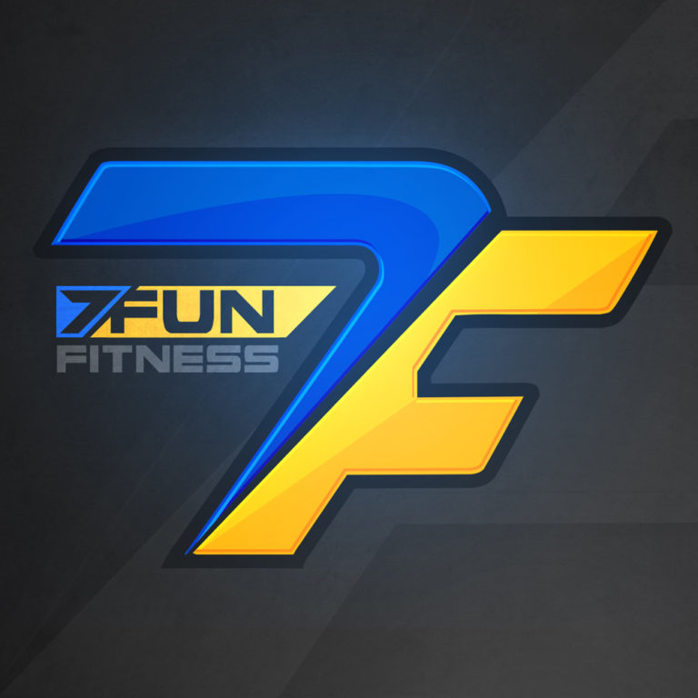 7Fun Fitness Flat Logo - id820 Digital Arts